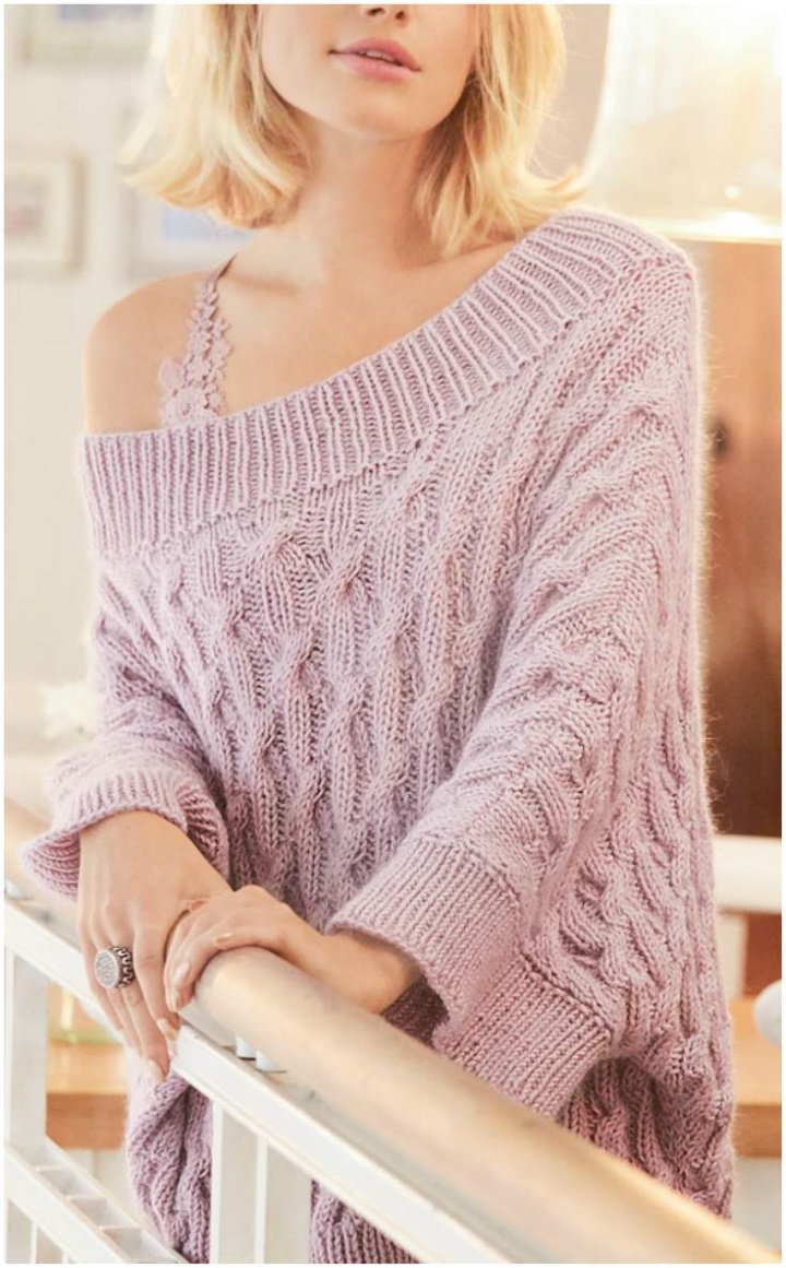 WIDE NECK SWEATER
