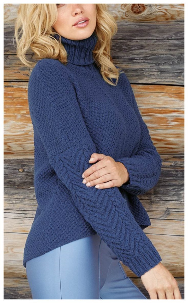 HERRINGBONE SWEATER