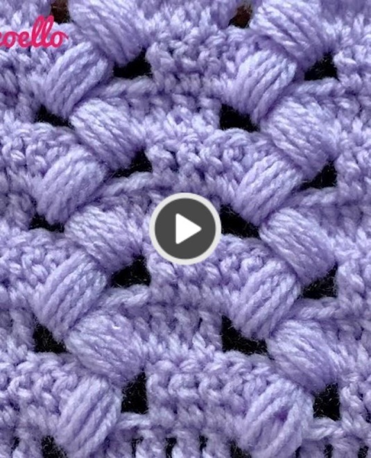 Zigzag knitting pattern